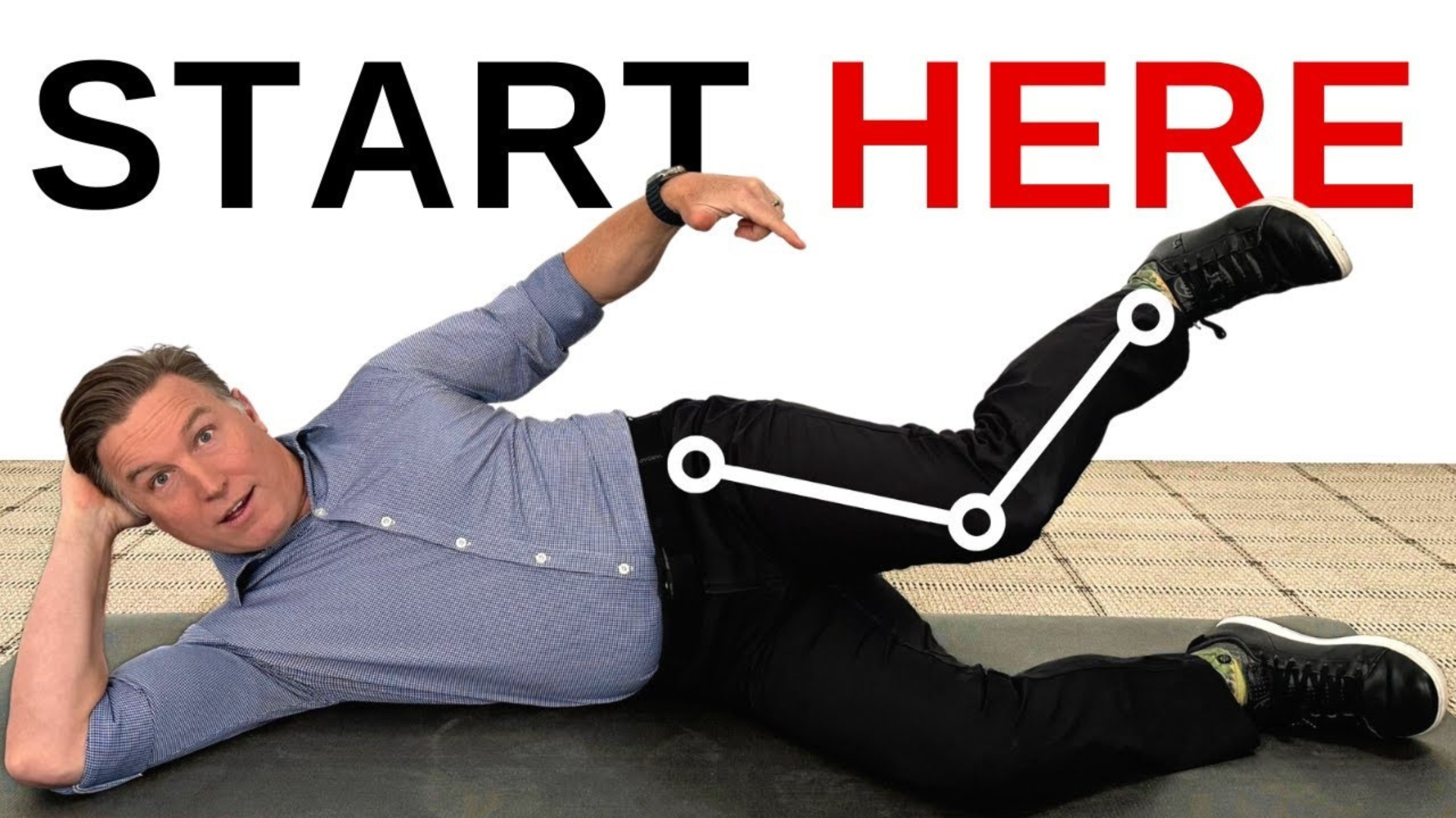 The 3 EASIEST Exercises to Fix SI Joint & Back Pain